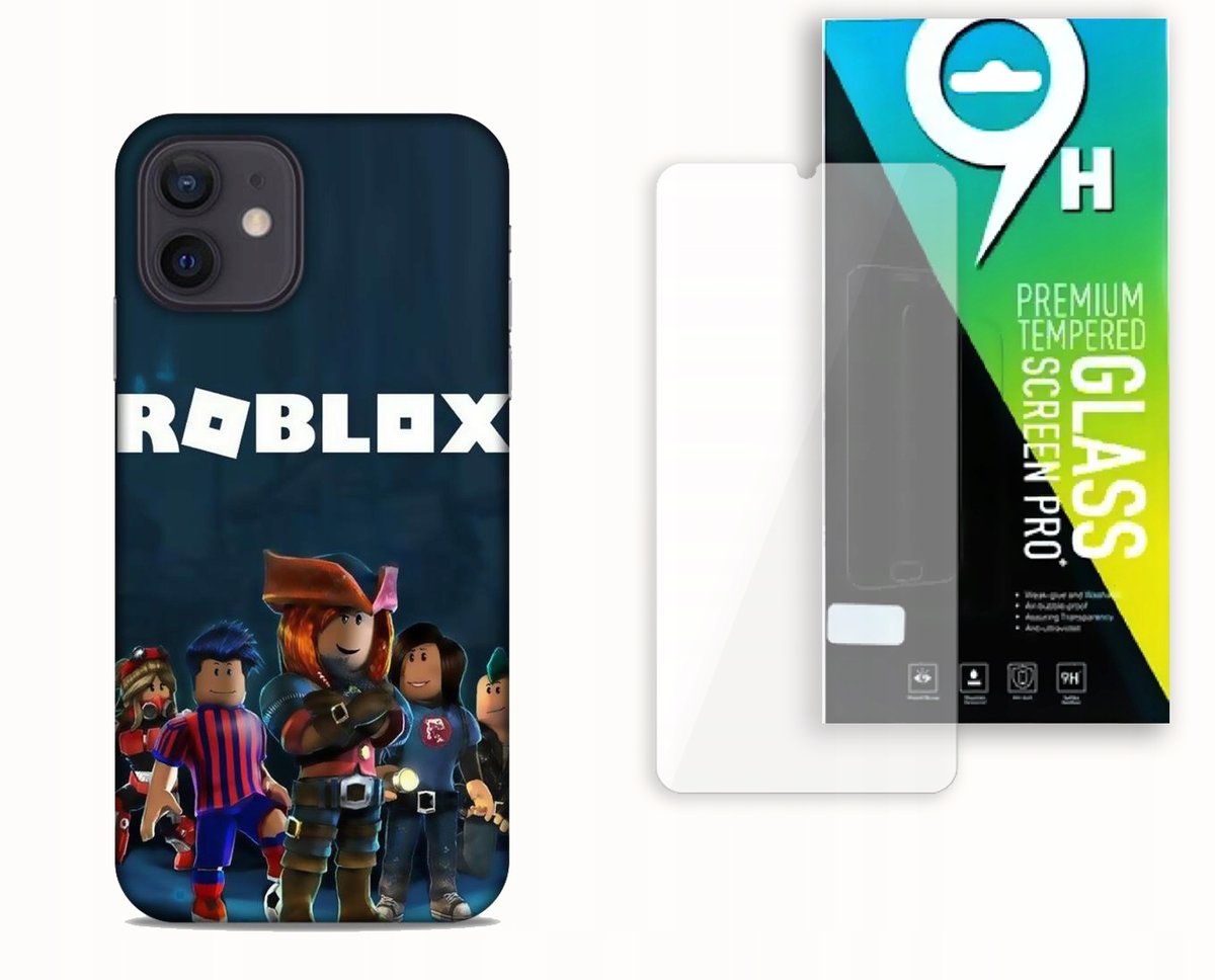 ETUI CASE DO APPLE IPHONE 12 MINI + SZKŁO HARTOWANE- ROBLOX GAME GRY ...