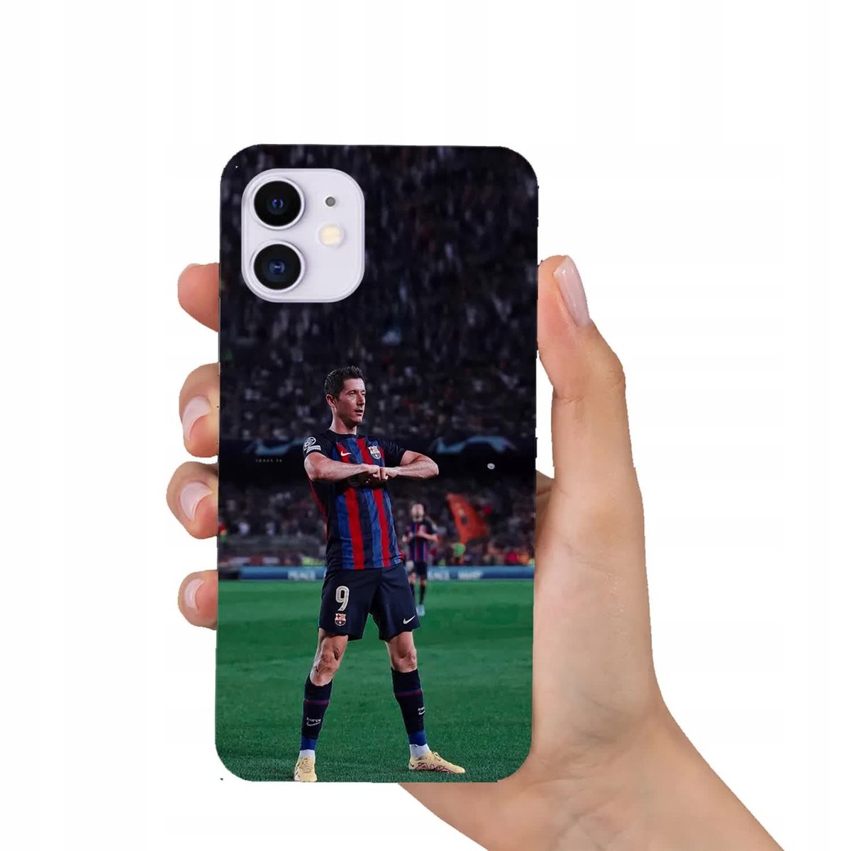 Etui Case Do Apple Iphone 12 Mini - Z Nadrukiem Robert Lewandowski Barcel - Inna marka | Sklep ...