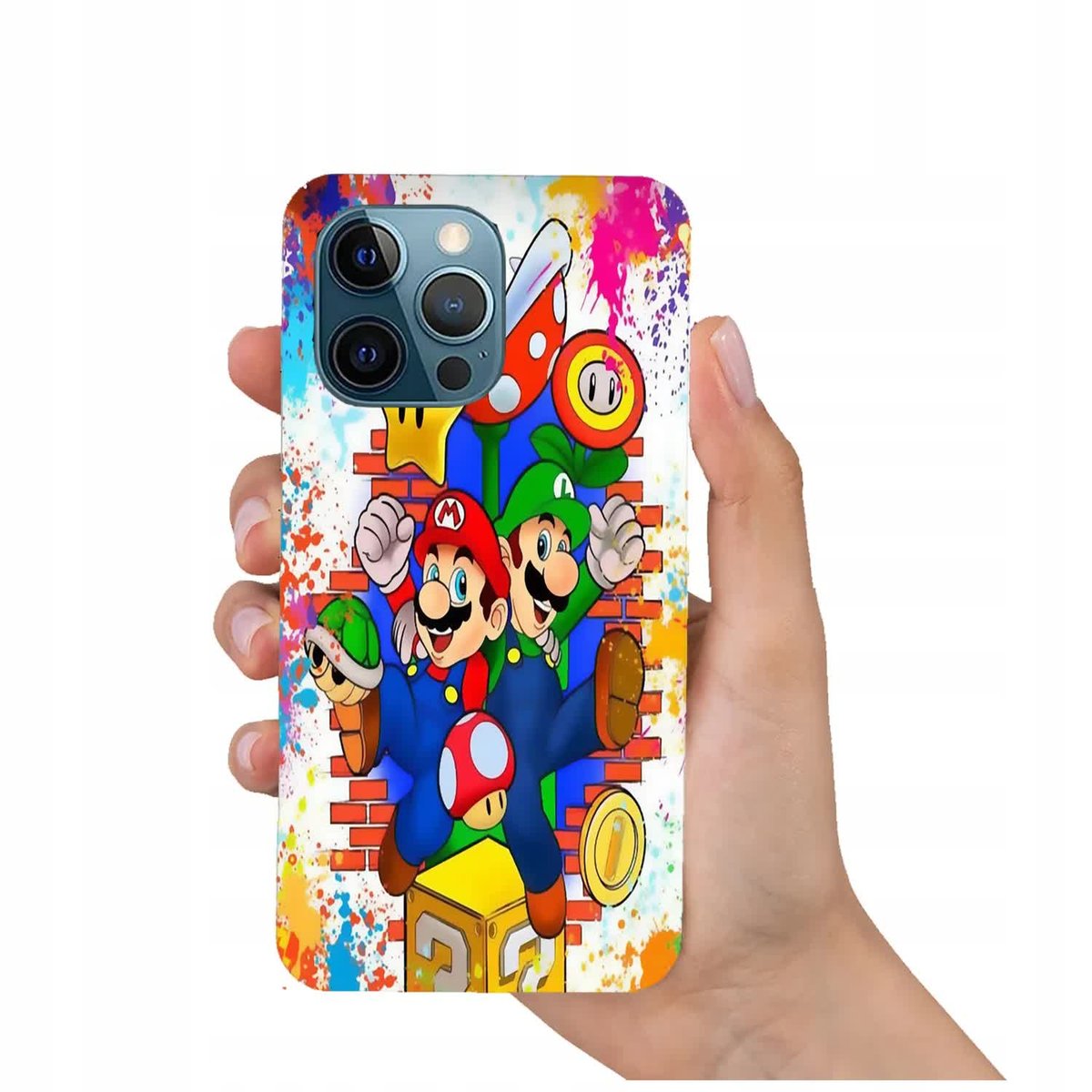 Etui Case Do Apple Iphone 14 Pro - Z Nadrukiem Super Mario Bros Gry ...