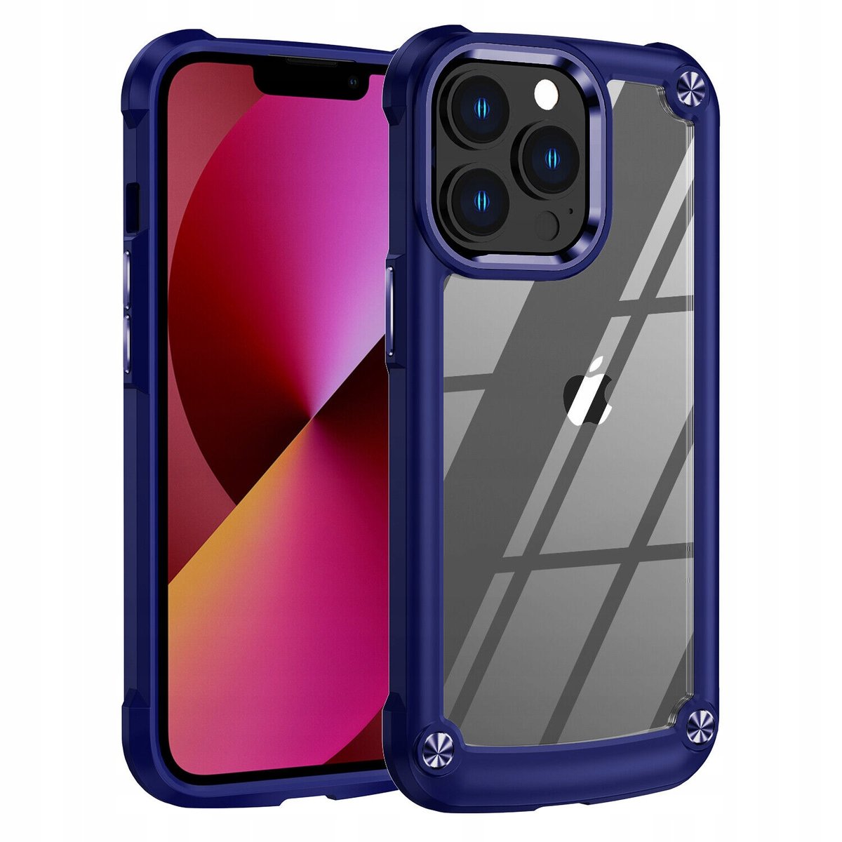 ETUI CASE DO IPHONE 13 PRO OBUDOWA MOCNA GRANATOWY - iSmash | Sklep ...