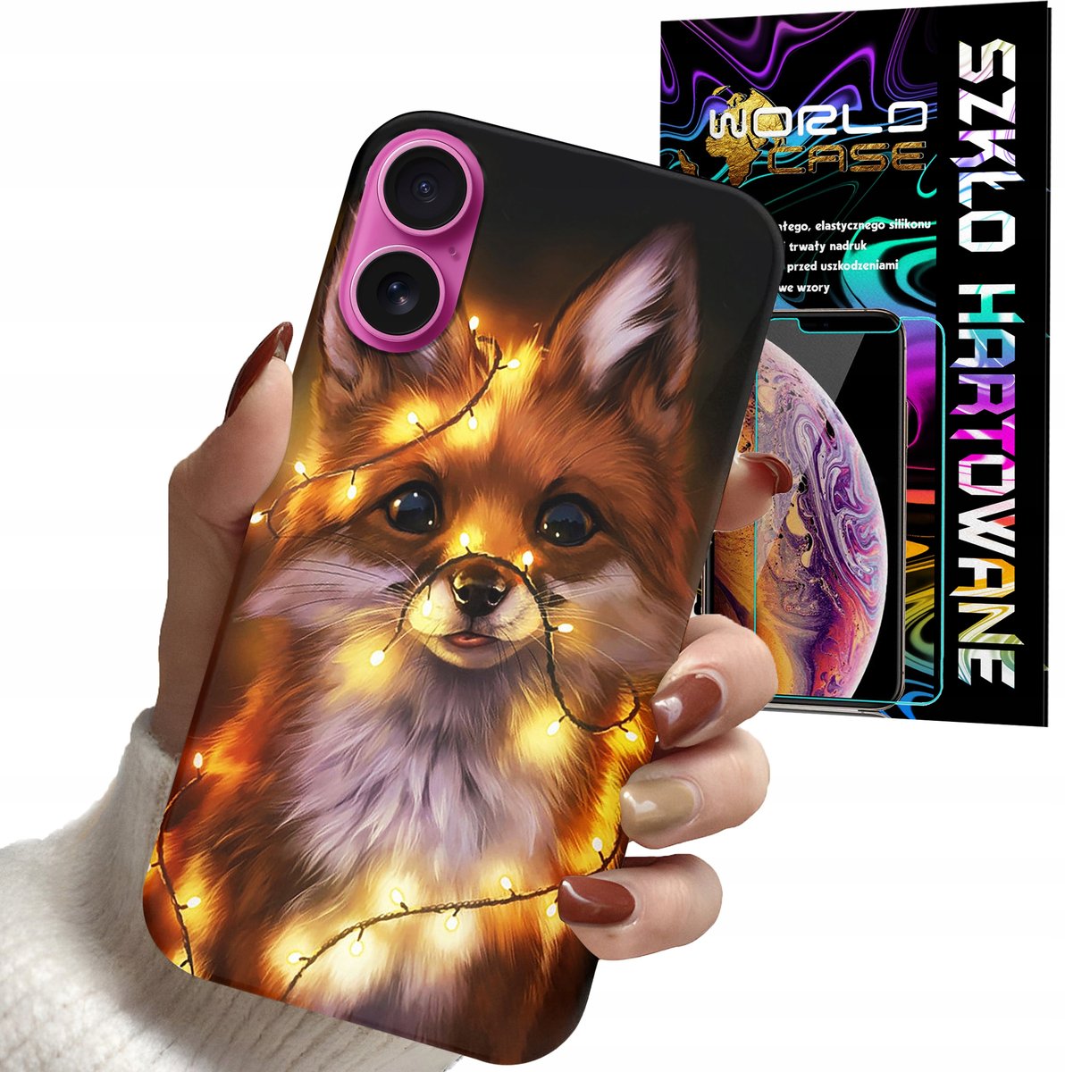 Etui Case Do Iphone 16 - Lisek Lis Zwierzęta Obudowa Plecki + Szkło - WORLD CASE | Sklep EMPIK.COM