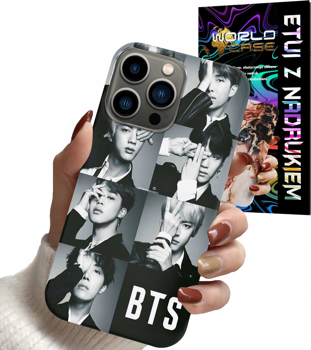 Etui Case Do Iphone 16 Pro - Bts Damskie Wzory Kpop Got7 Blackpink ...