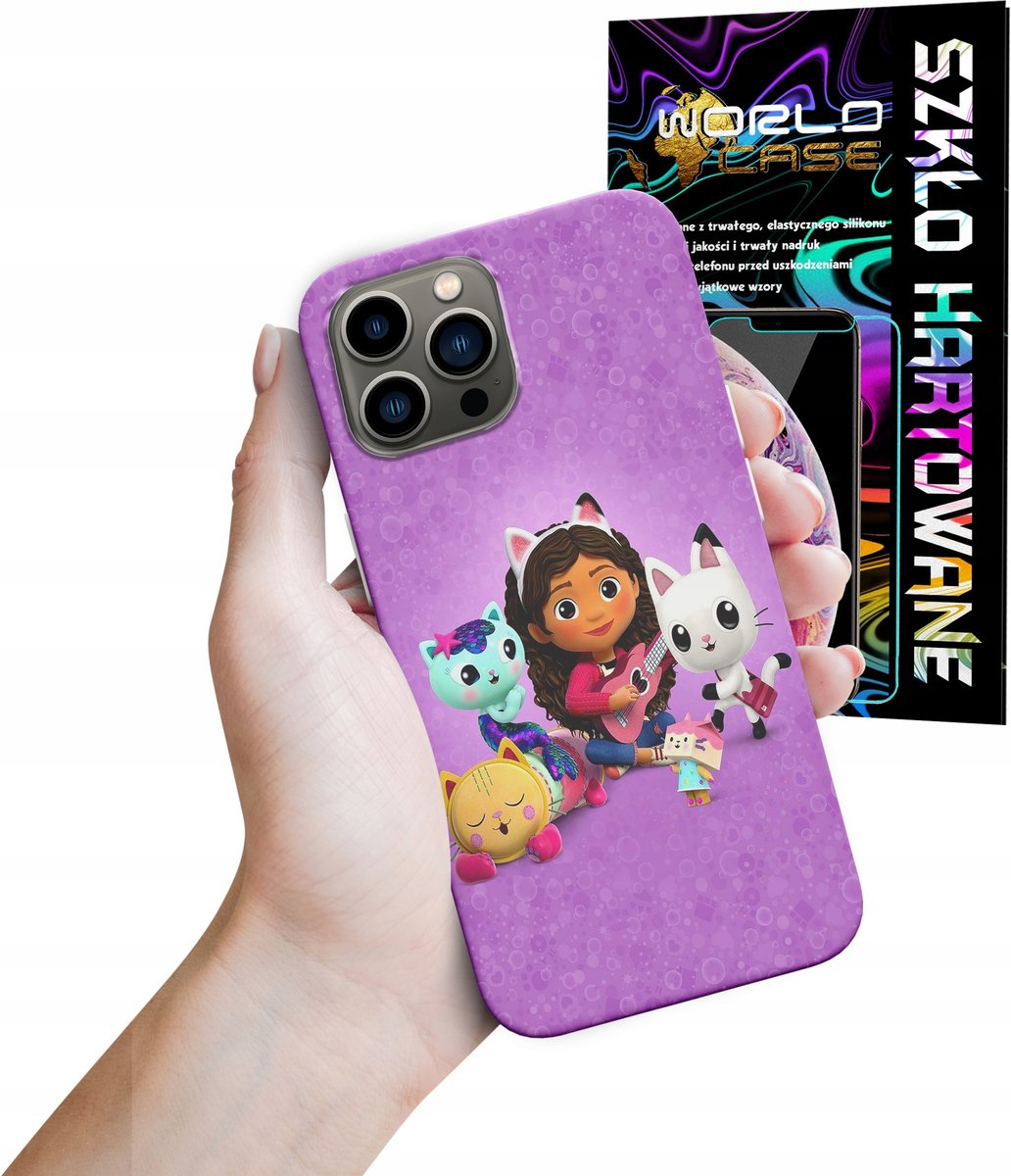 Etui Case Do Iphone 16 Pro - Gabby Koci Domek Gabi Bajki + Szkło - WORLD CASE | Sklep EMPIK.COM