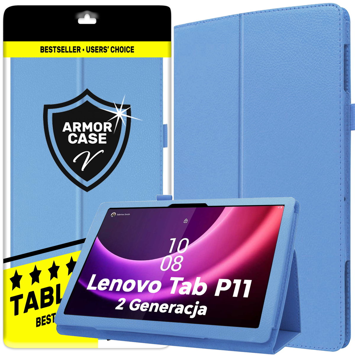 Etui case do Lenovo Tab P11 2 gen 11.5" TB350FU TB350XU | niebieski ...