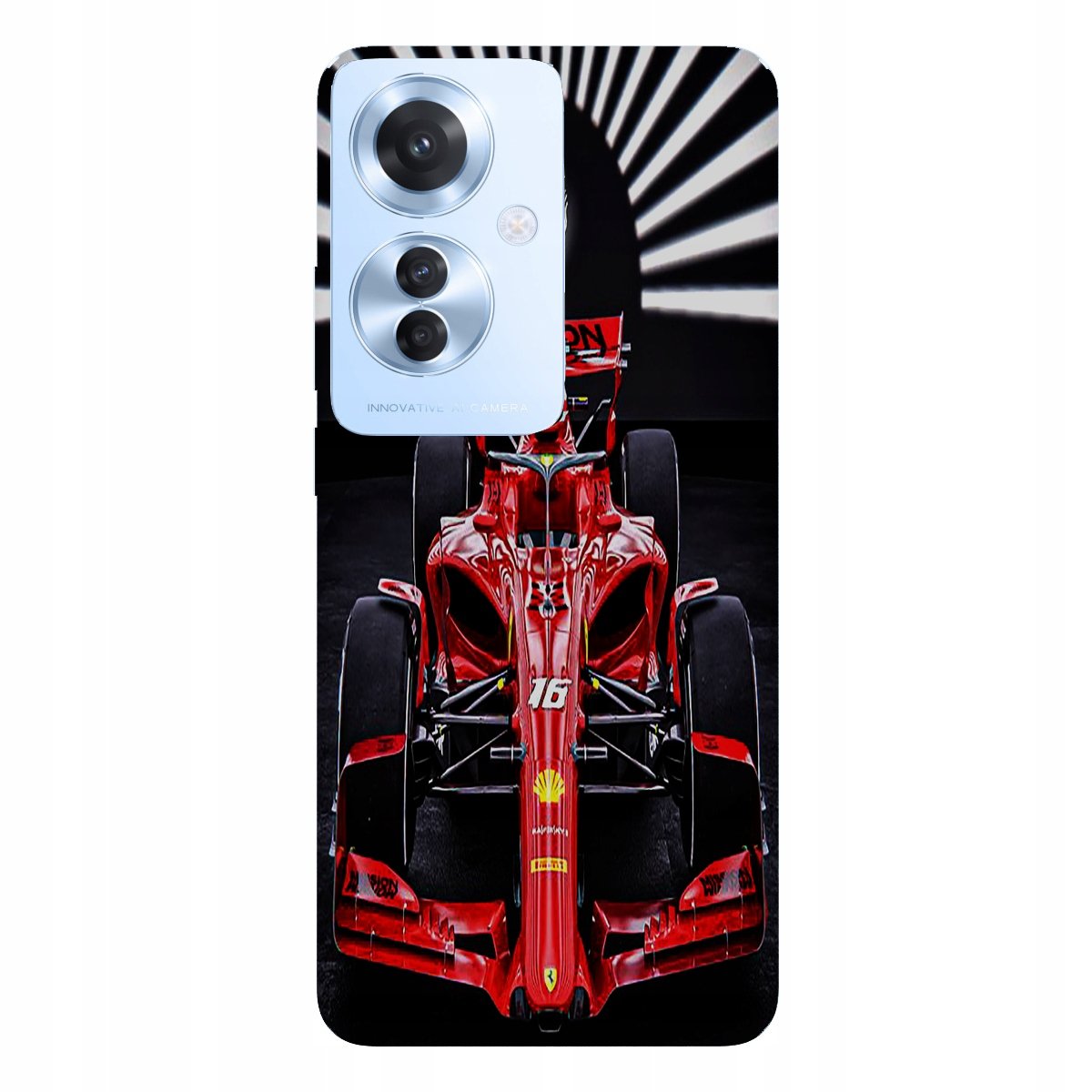 Etui Case Do Oppo Reno 11F 5G - Wybór Wzorów Formula 1 F1 Ferrari Bolid ...