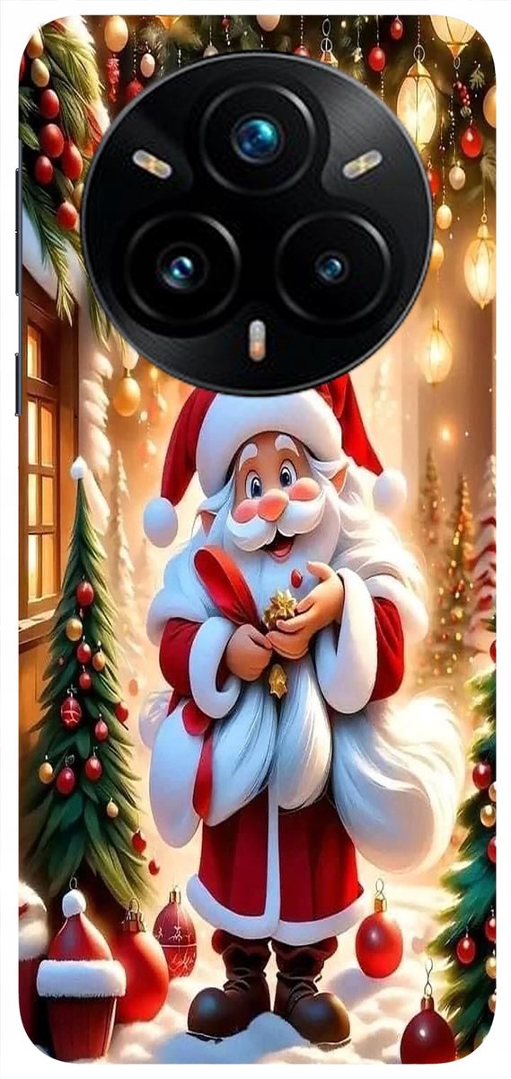 ETUI CASE DO REALME 14 PRO- RENIFERKI MIKOŁAJ ŚWIĘTA - Inna marka ...