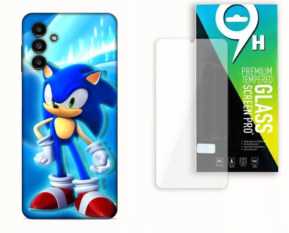 ETUI CASE DO SAMSUNG GALAXY A13 5G / A04s + SZKŁO HART. - SONIC BŁYSK ...