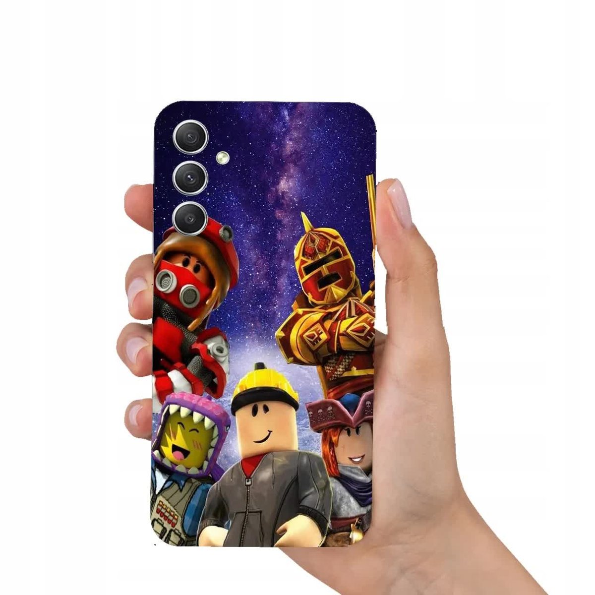 Etui Case Do SAMSUNG GALAXY M15 5G / F15 Z Nadrukiem Roblox Znane Gry ...