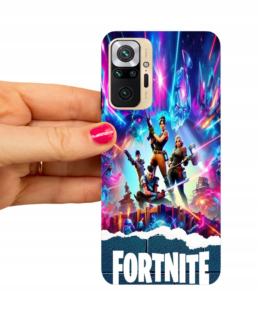 ETUI CASE DO XIAOMI REDMI NOTE 10 PRO- KONSOLA FORTNAIT BRAUL ROBLOX ...