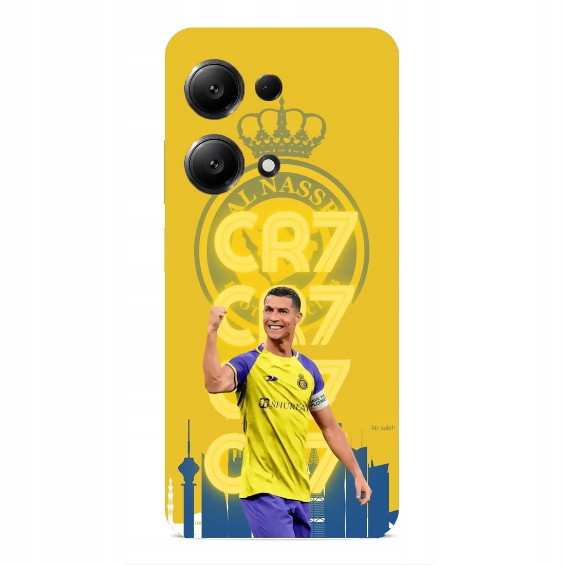 ETUI CASE DO XIAOMI REDMI NOTE 13 PRO 4G - WZORY CRISTIANO RONALDO CR7 ...