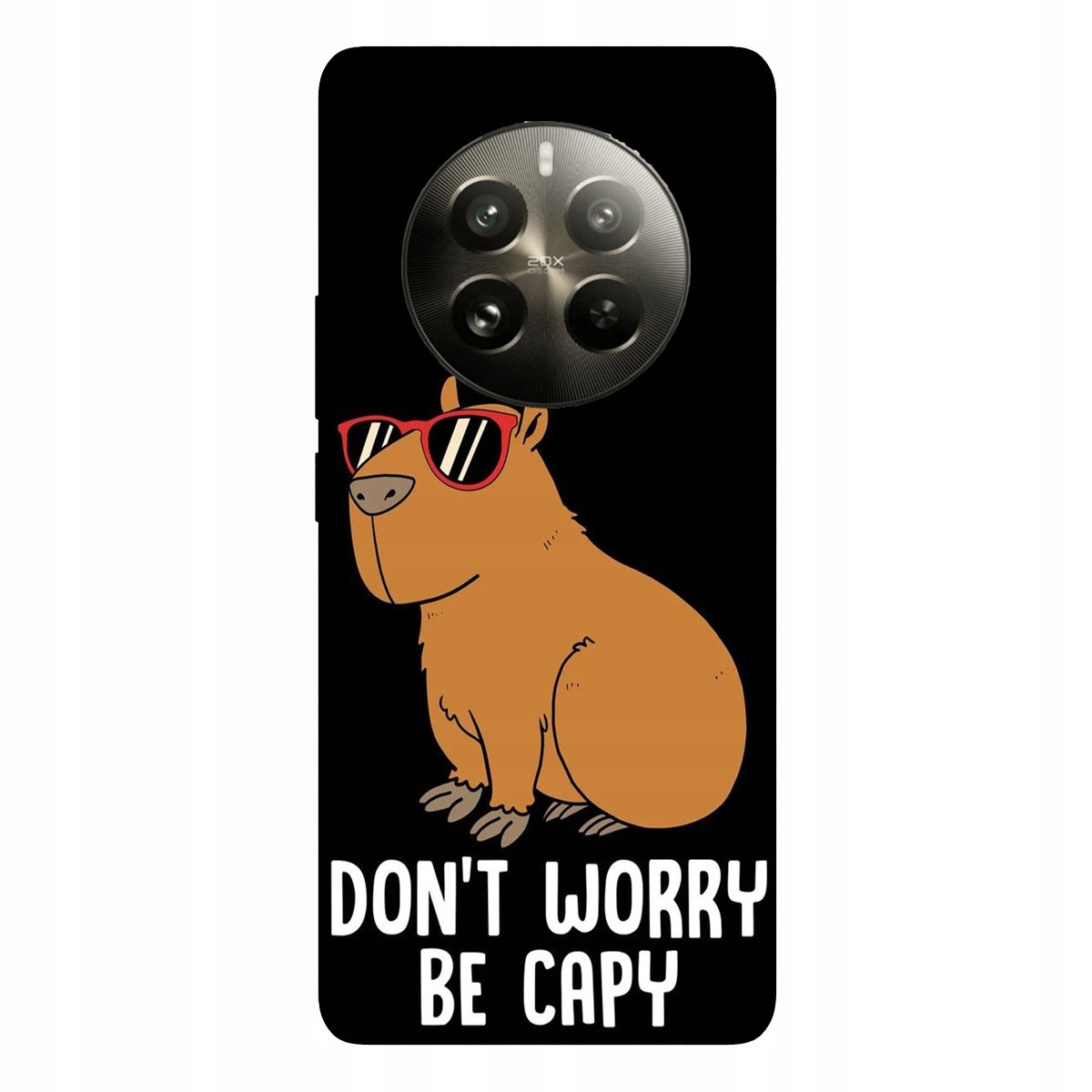 Etui Case Obudowa Do Realme 12 Pro - Kapibara Capibara Zwierzęta ...
