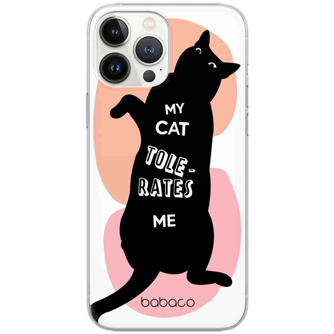 Etui dedykowane do XIAOMI MI 11 PRO wzór: Koty 003 My Cat Tolerates Me ...