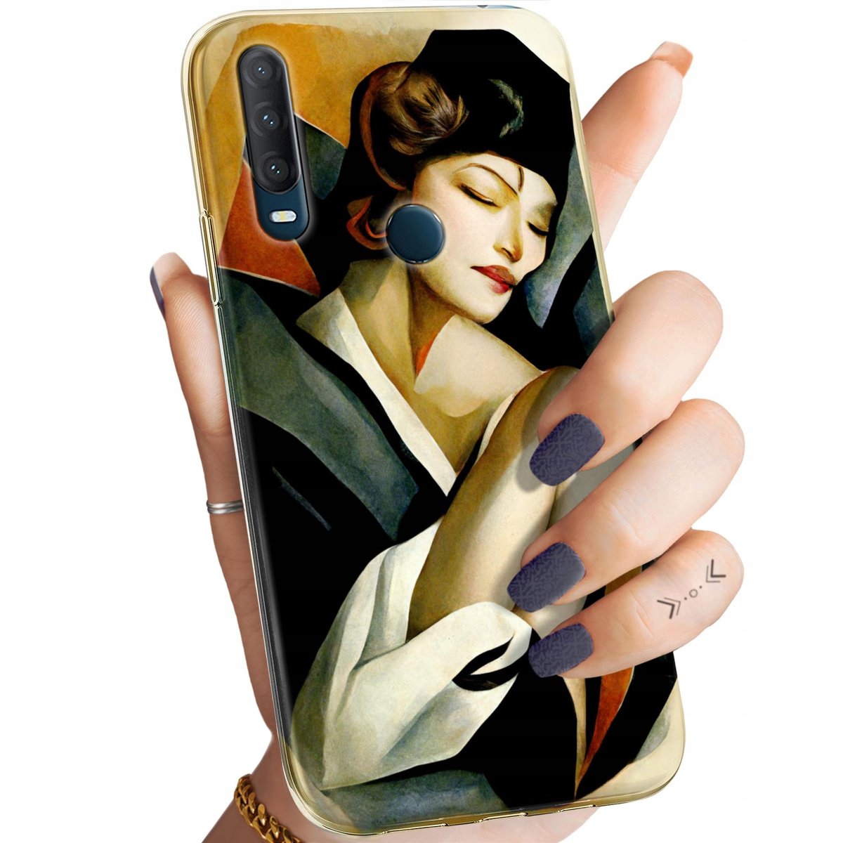 Etui Do Alcatel 1S 2020 Wzory Art Deco Łempicka Tamara Barbier Obudowa ...