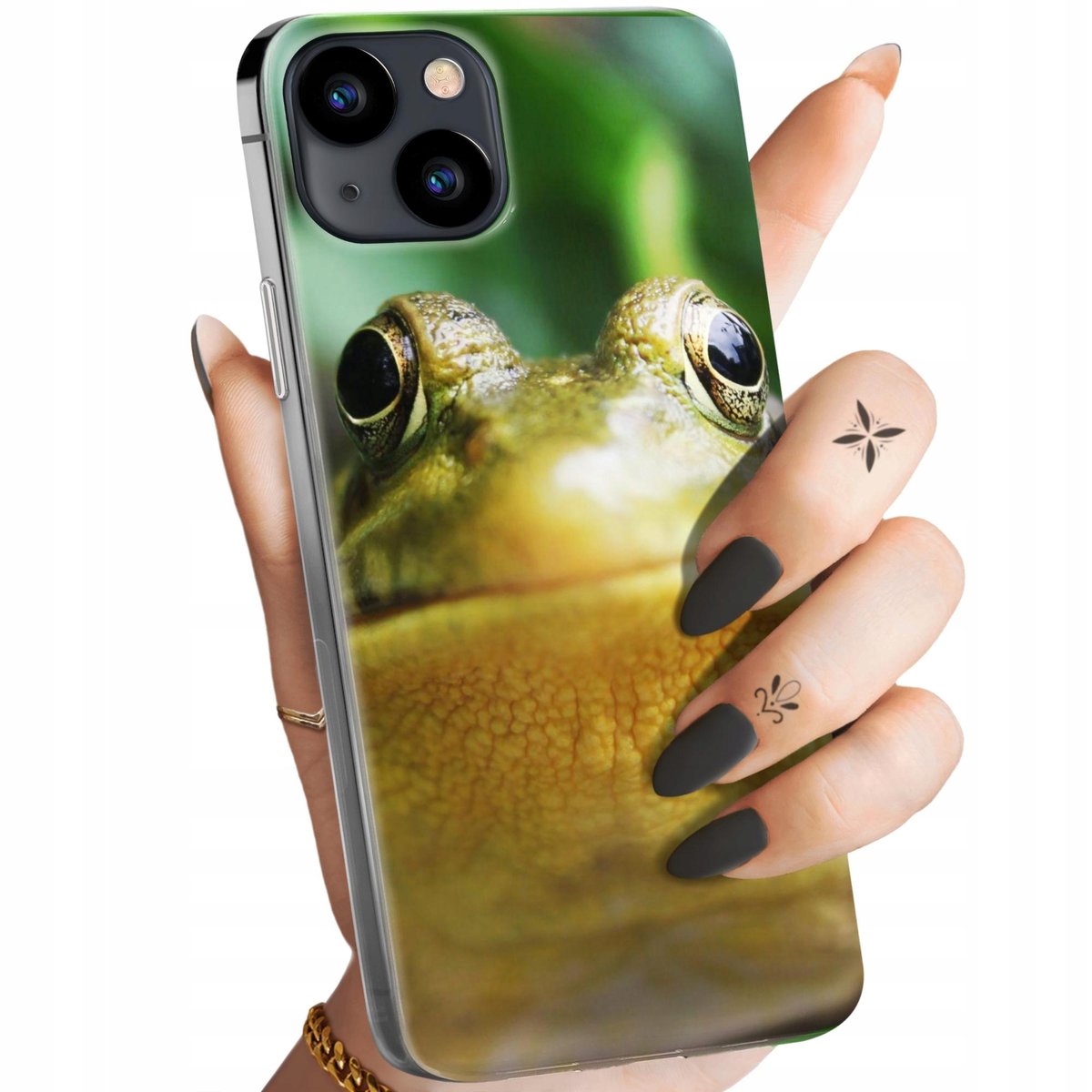 ETUI DO APPLE IPHONE 13 WZORY ŻABKA ŻABA FROG OBUDOWA POKROWIEC CASE ...