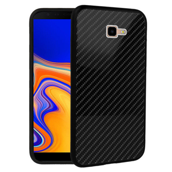 ETUI DO GALAXY J4+ PLUS J415 CASE GLASS CARBON - VegaCom | Sklep EMPIK.COM