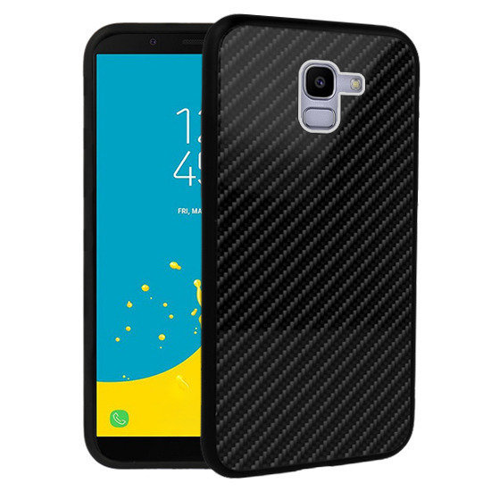 ETUI DO GALAXY J6 2018 SM-J600 CASE GLASS CARBON - VegaCom | Sklep ...