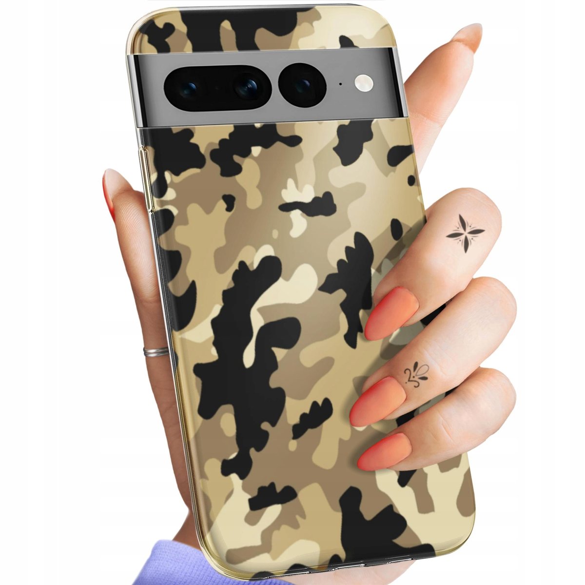 Etui Do Google Pixel 7 Pro Wzory Moro Wojskowe Militarne Obudowa ...