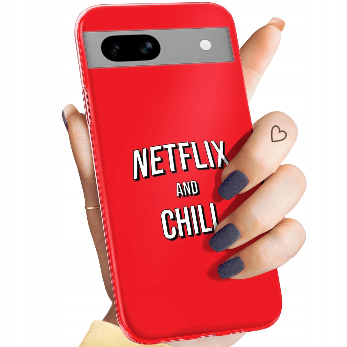 ETUI DO GOOGLE PIXEL 8A WZORY NETFLIX SERIALE FILMY KINO OBUDOWA ...