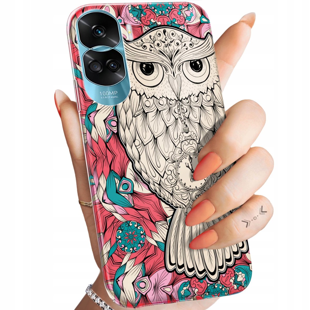 Etui Do Honor 90 Lite 5G Wzory Sowa Sówka Sowy Obudowa Pokrowiec Case - Honor | Sklep EMPIK.COM