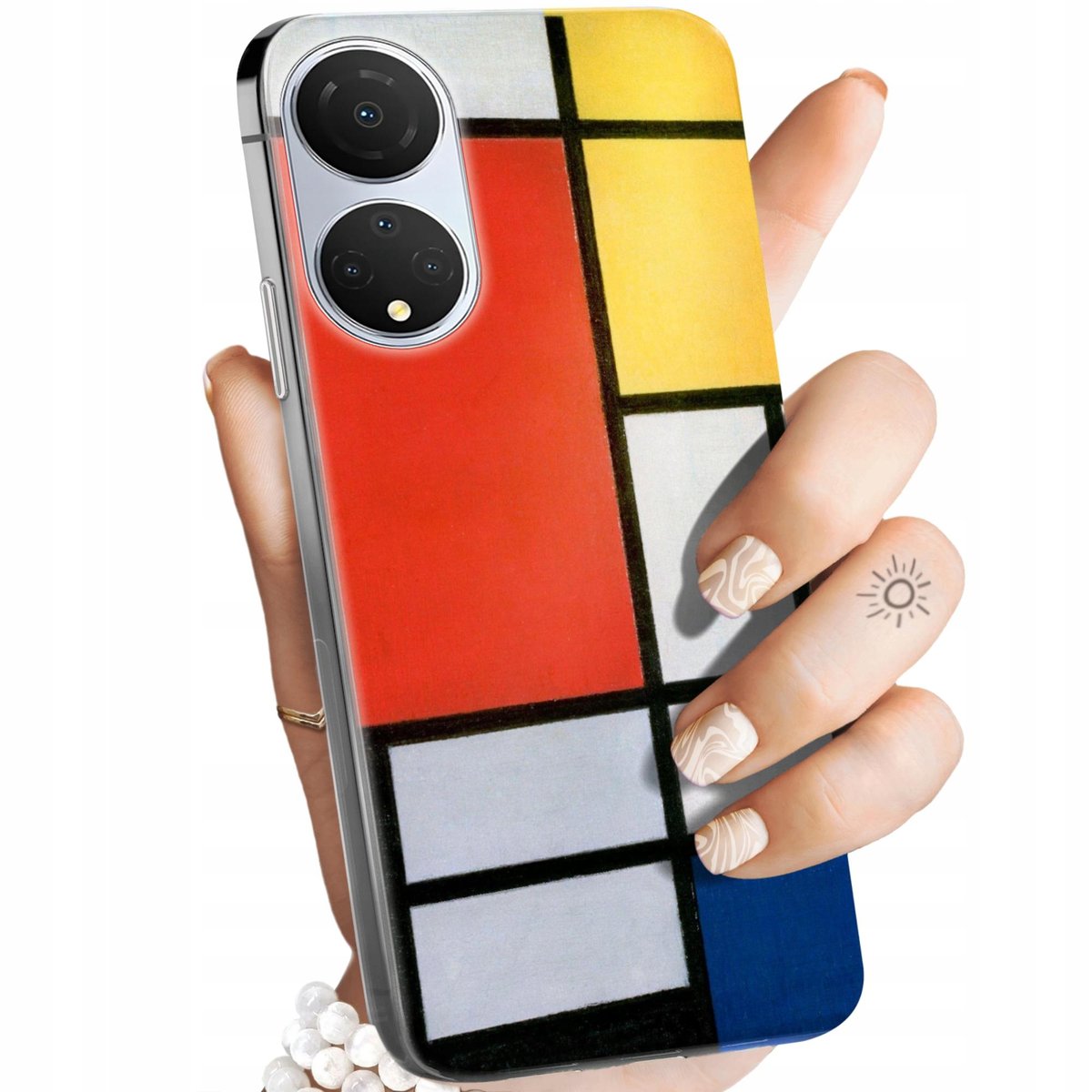 ETUI DO HONOR X7 WZORY PIET MONDRAIN ABSTRAKCJA GEOMETRIA OBUDOWA ...