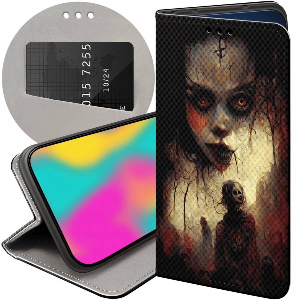 ETUI DO HUAWEI NOVA 10 PRO WZORY HALLOWEEN ZOMBIE DYNIE CZASZKI ...