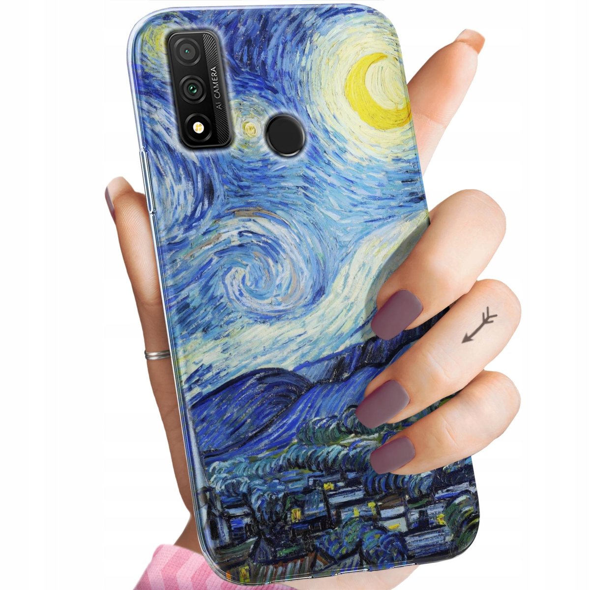 Etui Do Huawei P Smart 2020 Wzory Vincent Van Gogh Van Gogh Gwieździsta ...