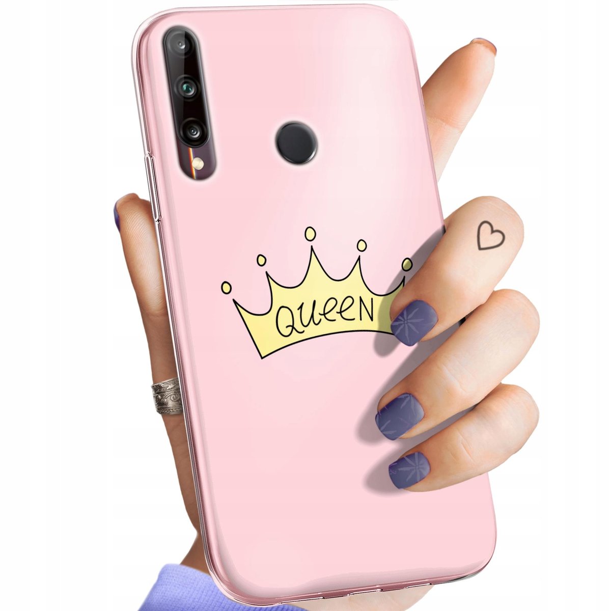 Etui Do Huawei P40 Lite E Wzory Księżniczka Queen Princess Obudowa Case ...
