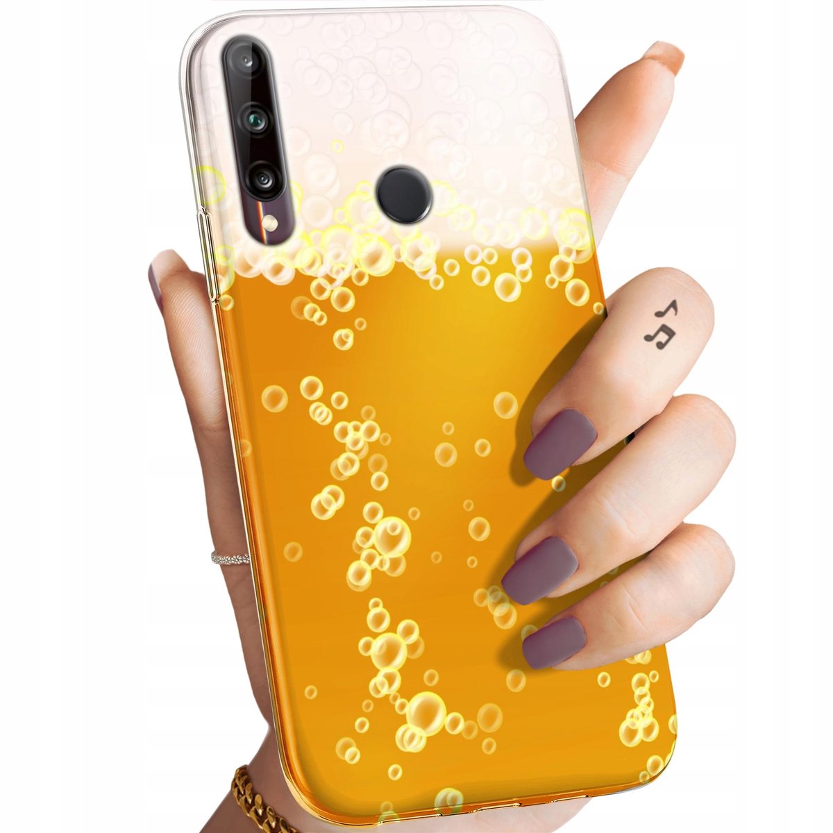 ETUI DO HUAWEI P40 LITE E WZORY PIWO PIWKO BROWAR OBUDOWA POKROWIEC ...