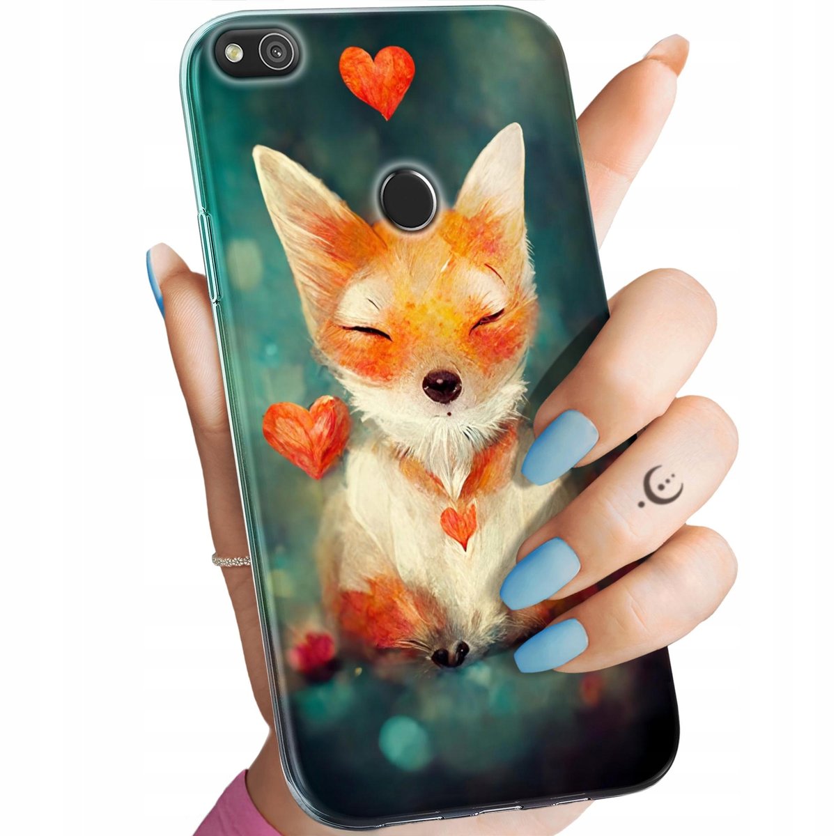 Etui Do Huawei P8 Lite Wzory Liski Lisy Fox Obudowa Pokrowiec Case ...