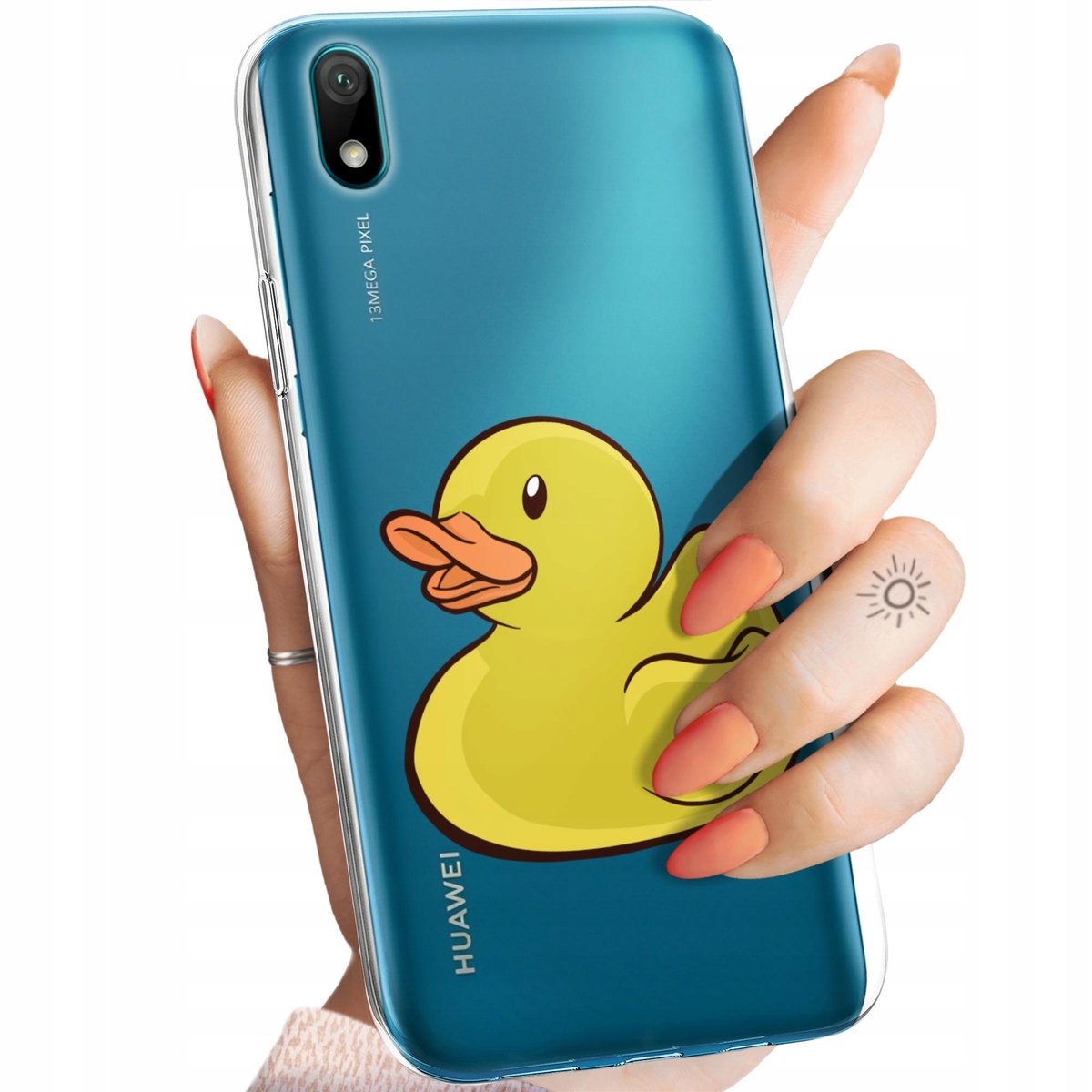 Etui Do Huawei Y5 2019 Wzory Bez Tła Naklejki Sticker Obudowa Pokrowiec ...