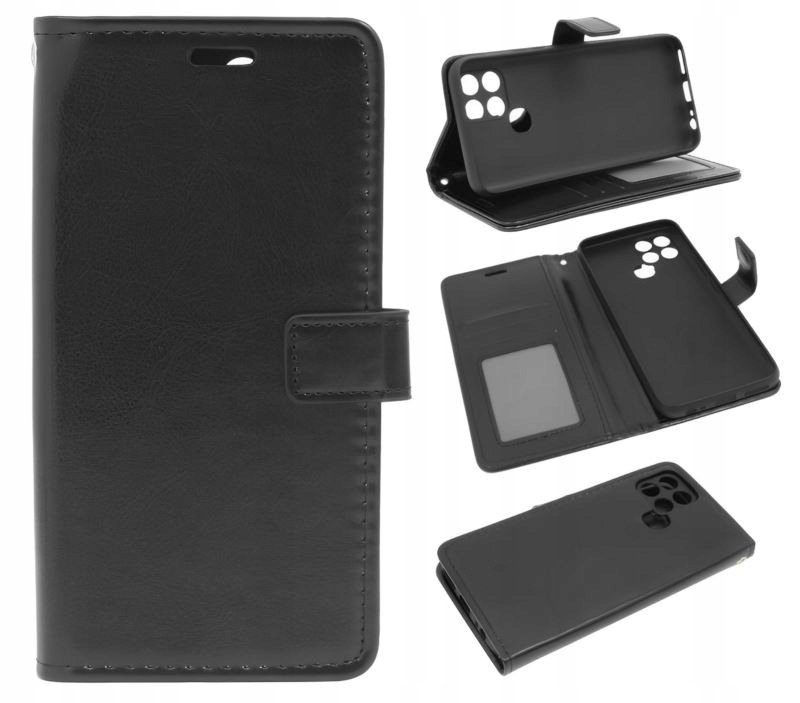 Etui do Infinix Smart 6 HD czarne Smart Crazy Case Obudowa Pokrowiec ...