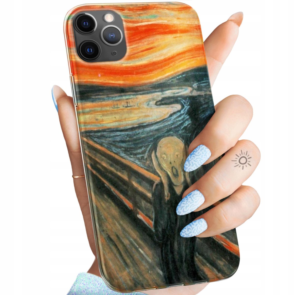 Etui Do Iphone 11 Pro Wzory Edvard Munch Krzyk Malarstwo Obudowa ...