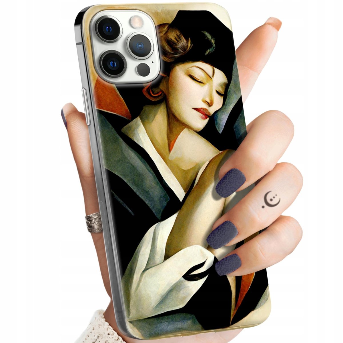 Etui Do Iphone 12 / 12 Pro Wzory Art Deco Łempicka Tamara Barbier ...