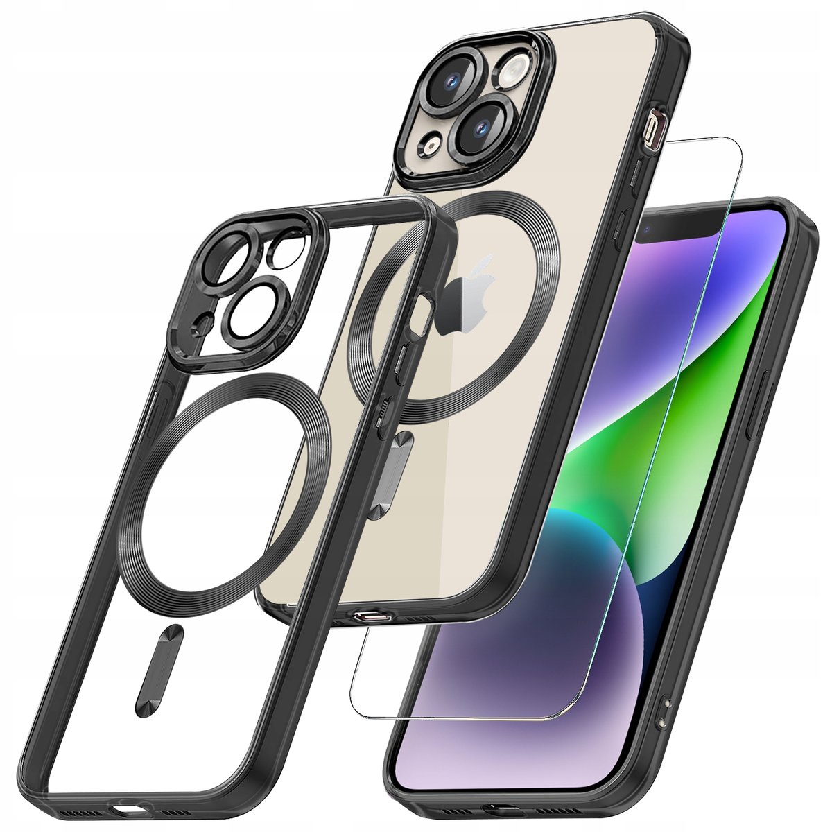 Etui do iPhone 13 | 14 MAGSAFE PRETTY CASE + Szkło - Krainagsm | Sklep EMPIK.COM