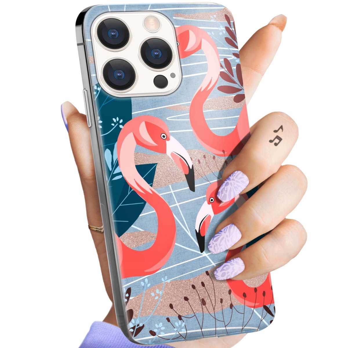 ETUI DO IPHONE 15 PRO WZORY FLAMING FLAMINGI PTAKI OBUDOWA POKROWIEC CASE - Apple | Sklep EMPIK.COM