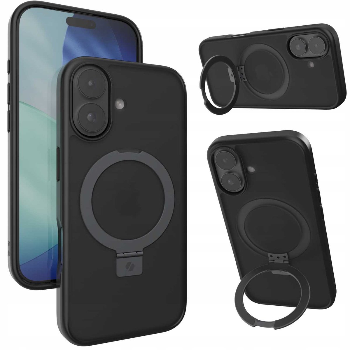 Etui do iPhone 17, Spacecase, Obudowa z funkcja stojaka, do MagSafe ...