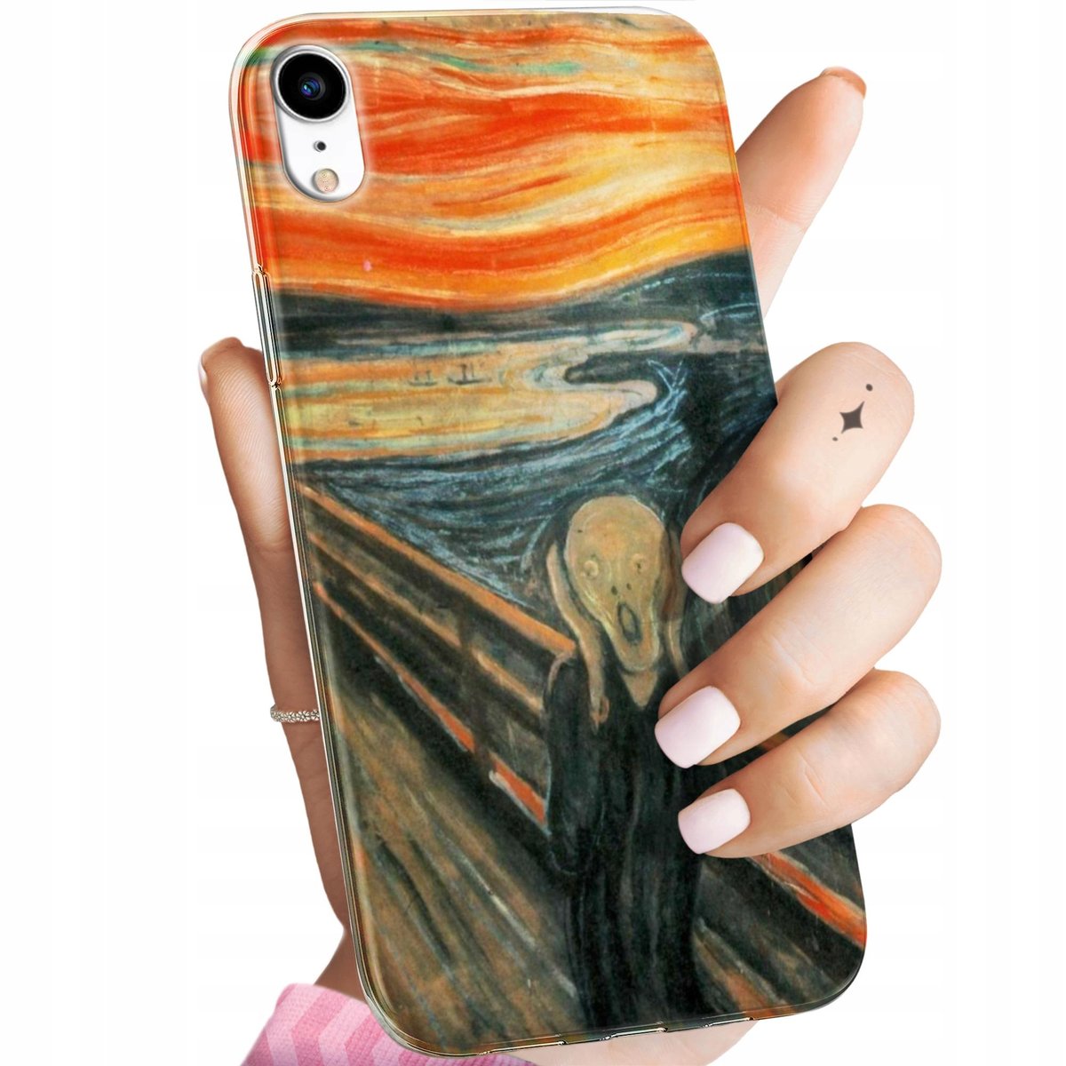 Etui Do Iphone Xr Wzory Edvard Munch Krzyk Malarstwo Obudowa Pokrowiec ...