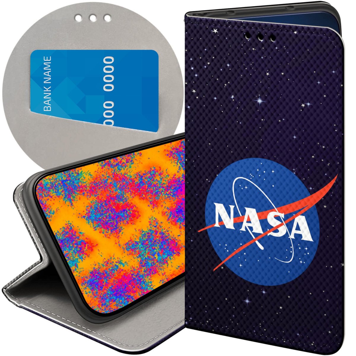 ETUI DO MOTOROLA EDGE 20 LITE 5G WZORY NASA KOSMOS ASTRONOMIA GWIAZDY ...