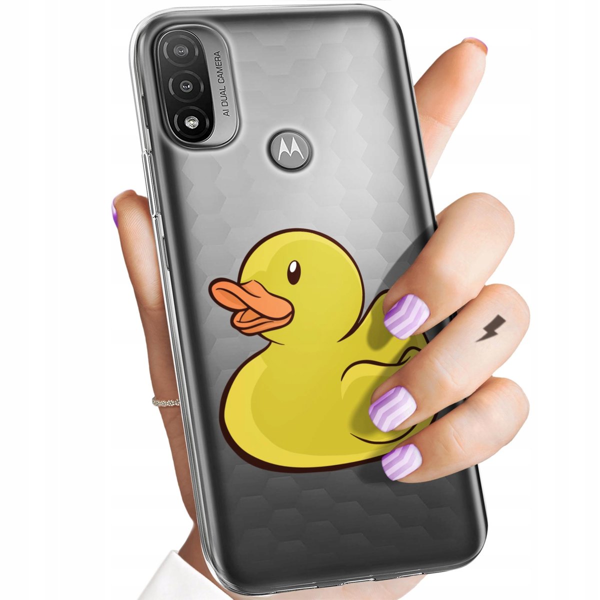 Etui Do Motorola Moto E20 Wzory Bez Tła Naklejki Sticker Obudowa ...