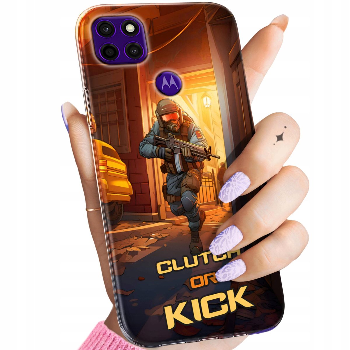 Etui Do Motorola Moto E7 Plus Wzory Cs Go Counter-Strike Obudowa ...