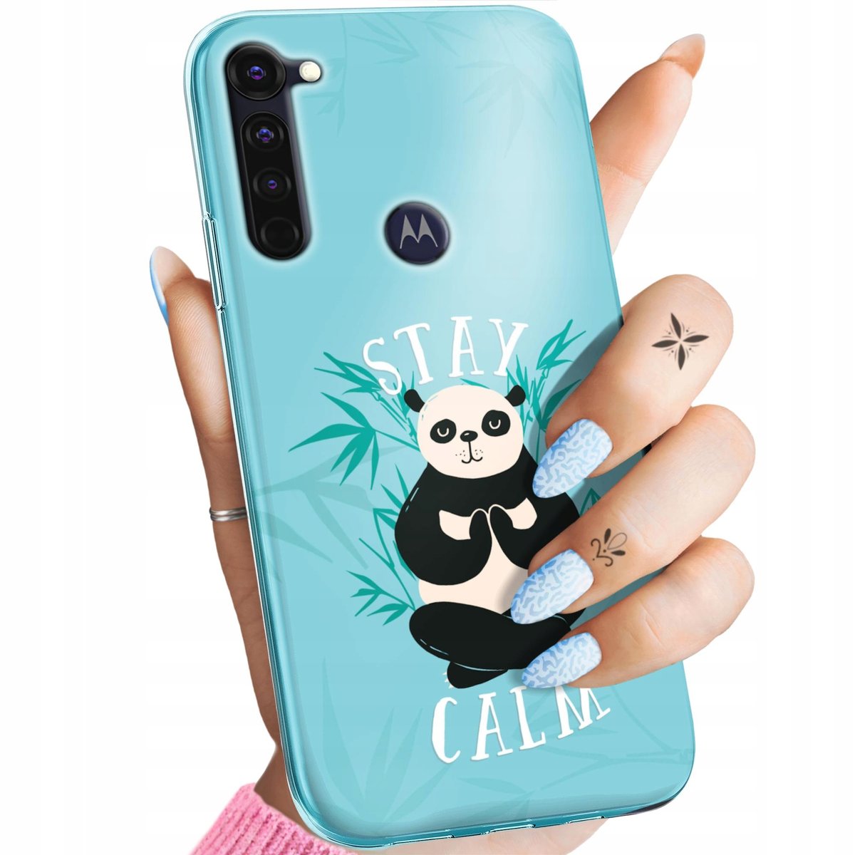 Etui Do Motorola Moto G Pro Wzory Panda Bambus Pandy Obudowa Pokrowiec ...