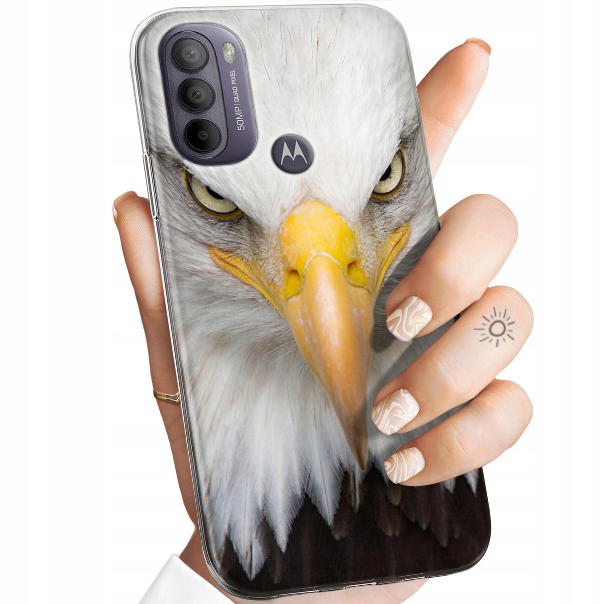 ETUI DO MOTOROLA MOTO G31 WZORY ORZEŁ SOKÓŁ EAGLE OBUDOWA POKROWIEC ...