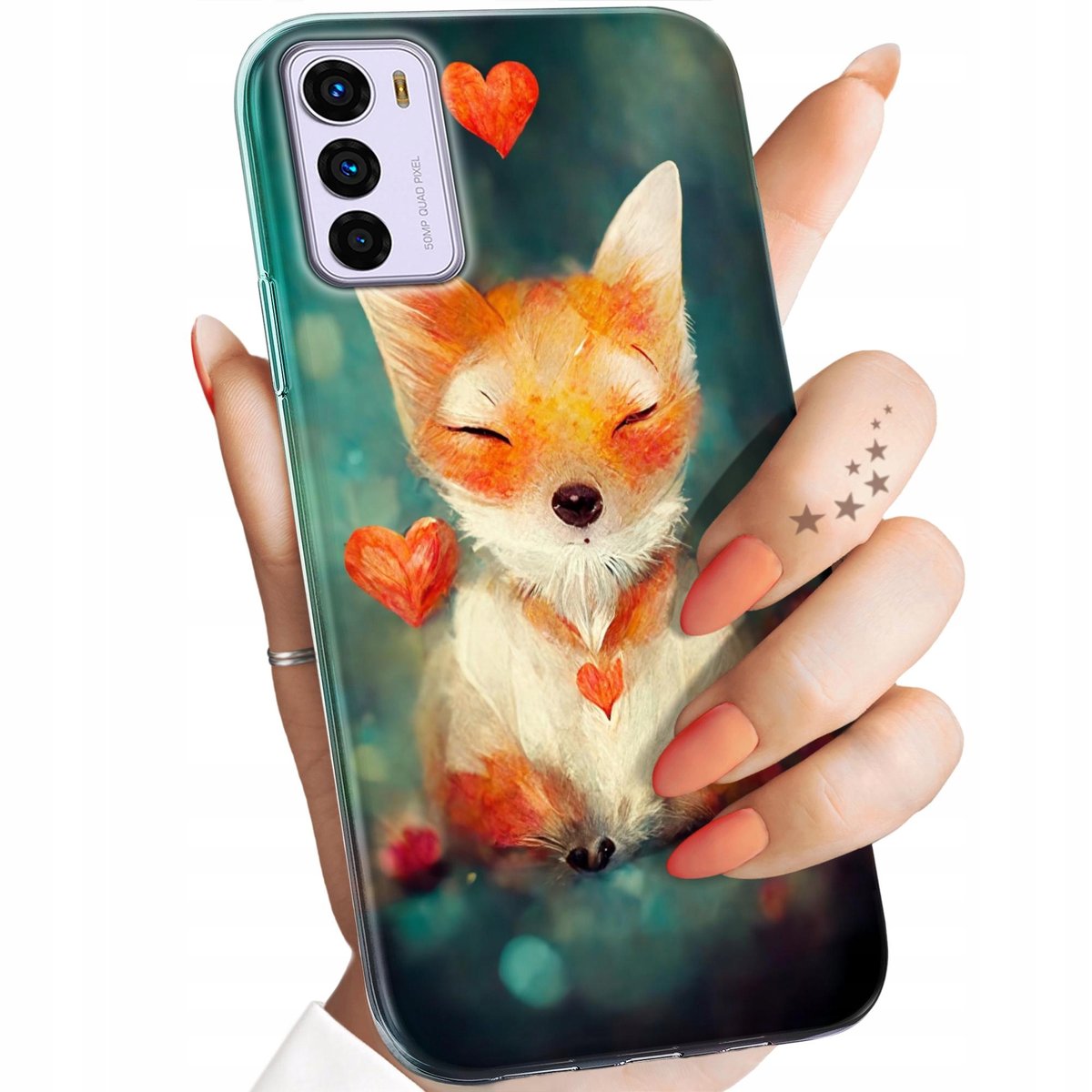 Etui Do Motorola Moto G42 Wzory Liski Lisy Fox Obudowa Pokrowiec Case ...