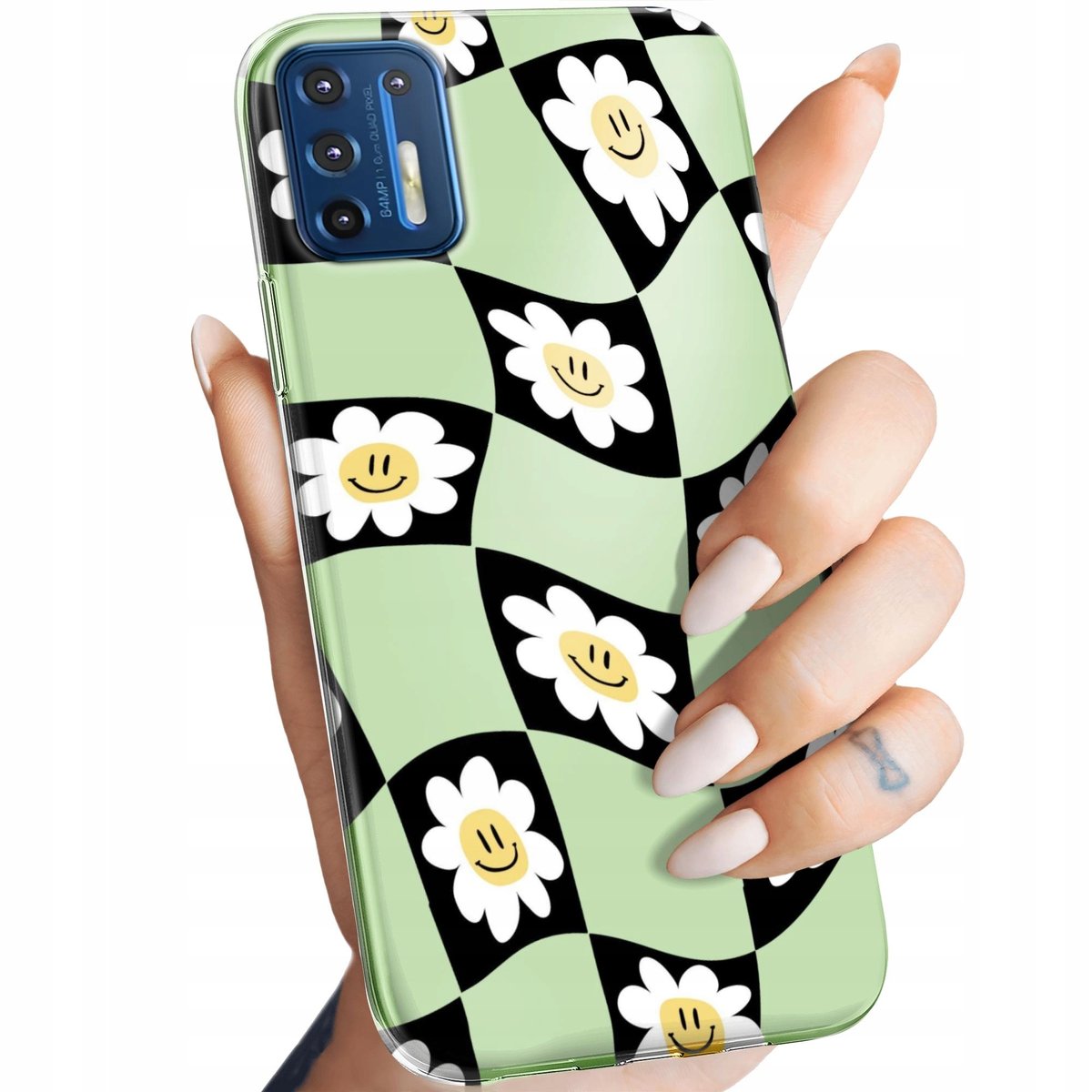 ETUI DO MOTOROLA MOTO G9 PLUS WZORY DANISH PASTEL PASTELE OBUDOWA ...