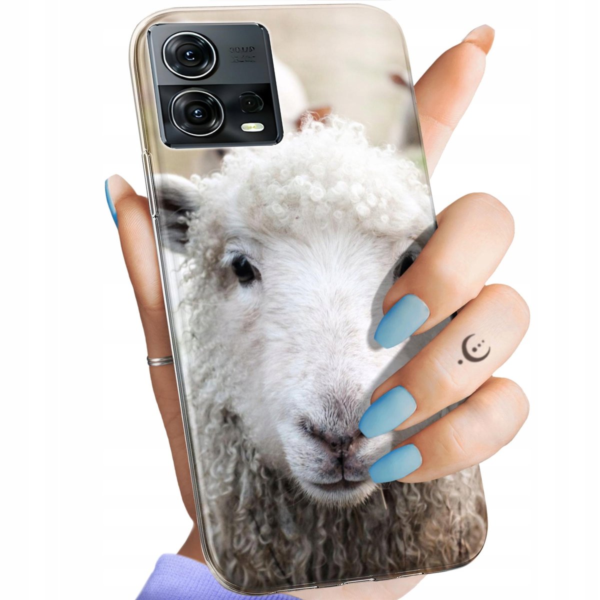 ETUI DO MOTOROLA MOTO S30 PRO 5G / EDGE 30 FUSION WZORY OWCA OWIECZKA ...