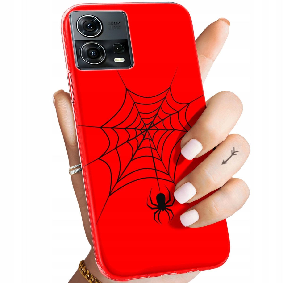 Etui Do Motorola Moto S30 Pro 5G / Edge 30 Fusion Wzory Pająk Spider ...