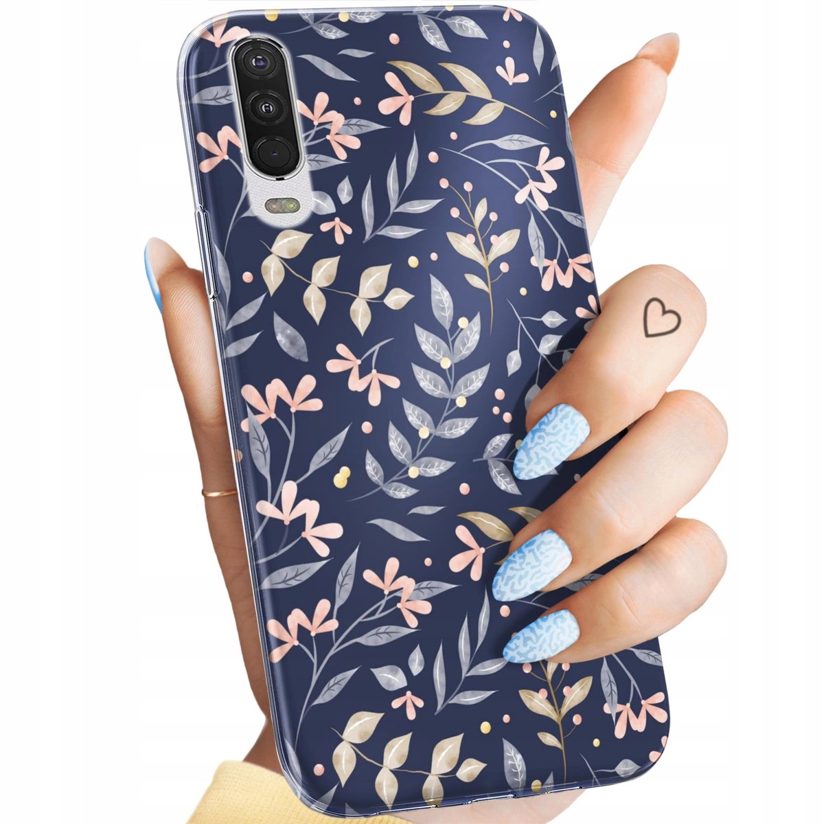 Etui Do Motorola One Action / P40 Power Wzory Floral Botanika Bukiety ...