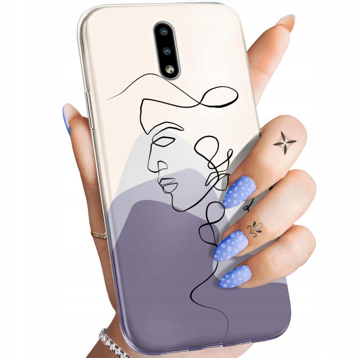 Etui Do Nokia 2.3 Wzory Continuous Line-Art Kreska Linie Obudowa ...