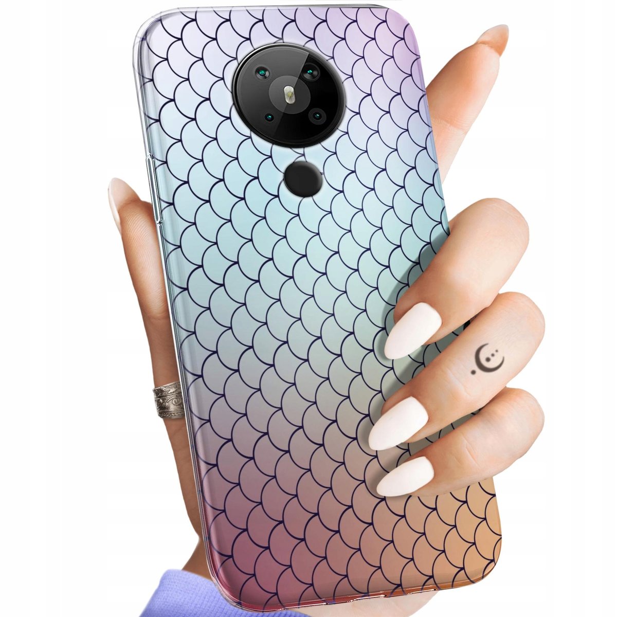 Etui Do Nokia 5.3 Wzory Ombre Gradient Kolory Obudowa Pokrowiec Case ...