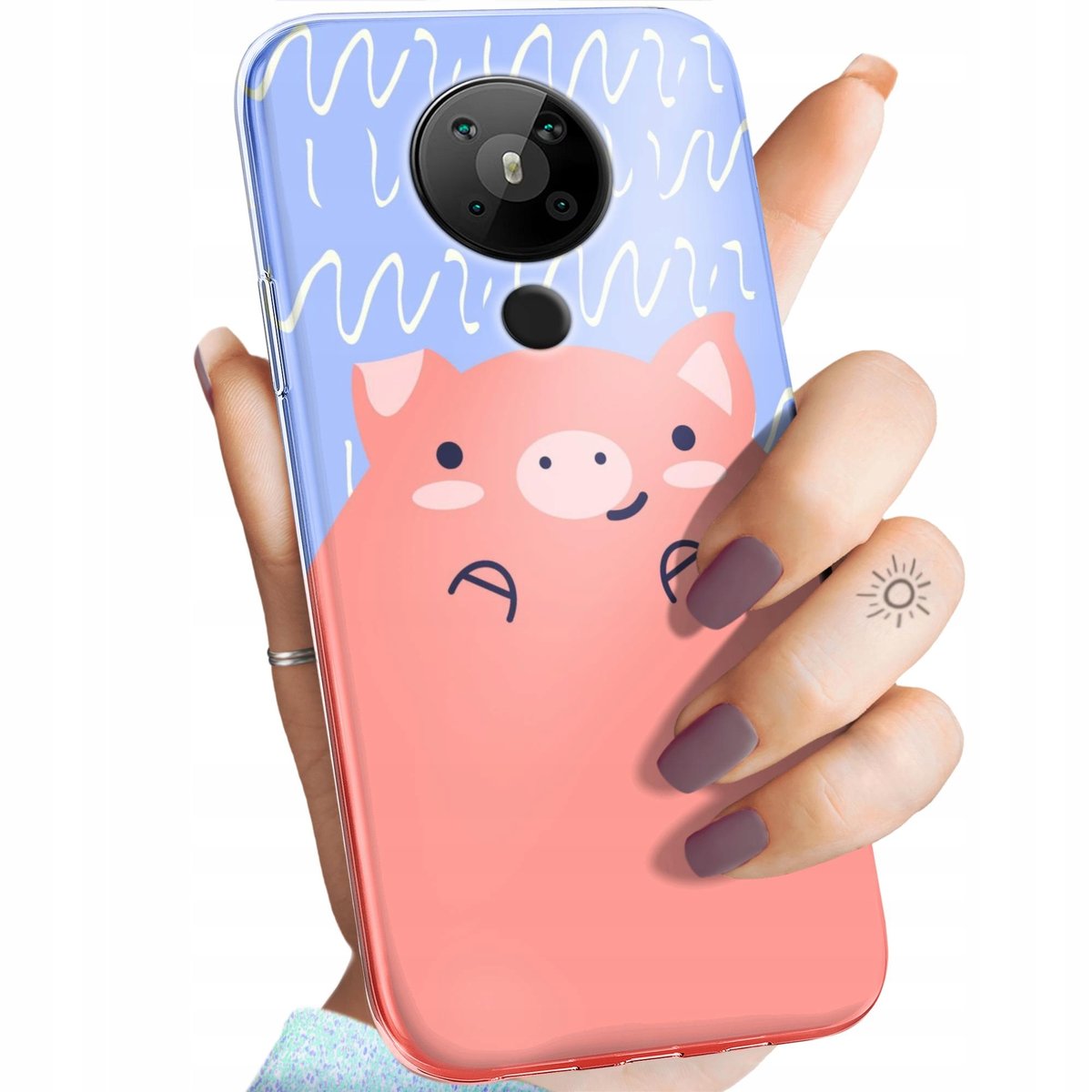 Etui Do Nokia 5.3 Wzory Świnka Peppa Bajka Obudowa Pokrowiec Case ...